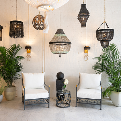 Orbit Chandelier - Noir – Ro Sham Beaux